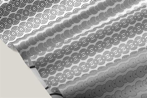 10 Seamless Vector Overlapping Circles Patterns By Avk Studio