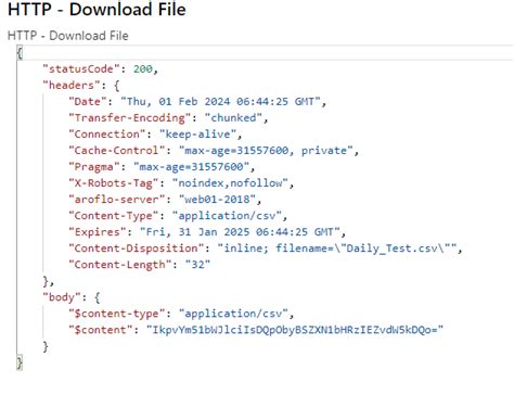 Power Automate Web How Extract The Filename From The Content Disposition Headers Stack Overflow