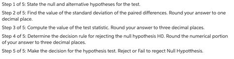 solved given two dependent random samples with the following