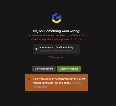 Bug Unable To Start Workspaces In Desktop VSCode Issue 9798 Gitpod Io Gitpod GitHub