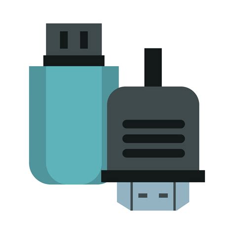 Usb Memory Flash Isolated Icon 2002454 Vector Art At Vecteezy