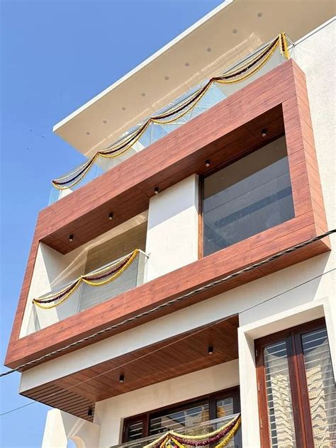 Brown Wooden Hpl Cladding Thickness 6 Mm At ₹ 180sq Ft In Chennai