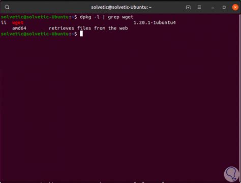 Cómo Instalar Wget En Linux Ubuntu Centos Debian Fedora Solvetic