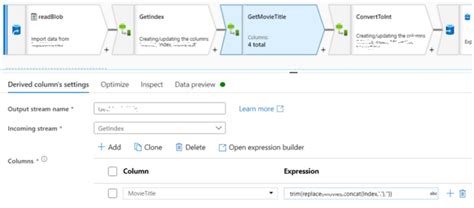Azure Data Factory Data Flow Data Flow Transformations In Azure