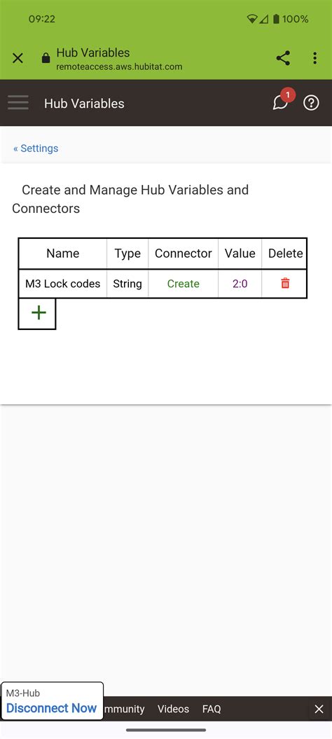 Creating A Local Variable For The Lock Code Dashboard 🛎️ Get Help Hubitat