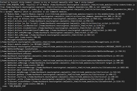 Aaadbmmodsdependenciesmod Stallmodule Is Not A Function · Issue 772 · Dbm Network