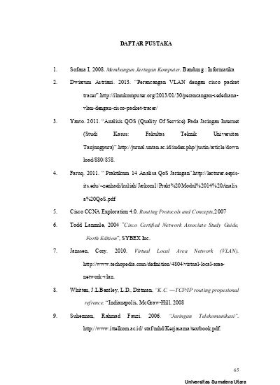 Perancangan Virtual Local Area Network Vlan Dengan Dynamic Routing Menggunakan Cisco Packet