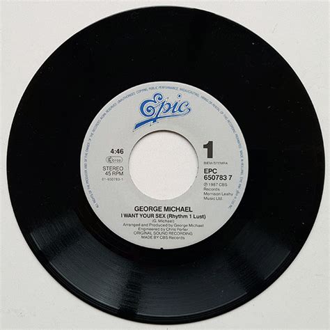 George Michael I Want Your Sex Vinyl Shopcz