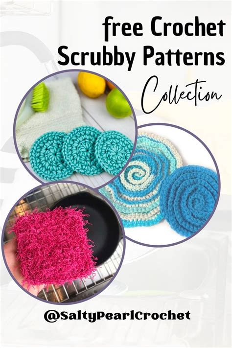 10 Free Crochet Scrubby Patterns To Try Scrubby Yarn Crochet Patterns Scrubbies Crochet