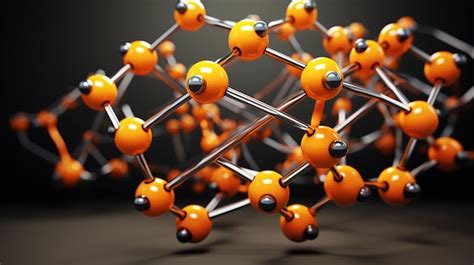 Premium Photo Molecular Structure