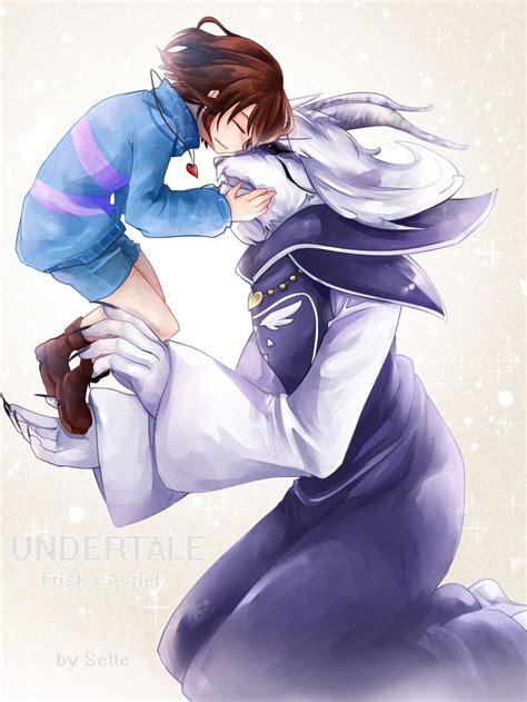 Undertale Frisk X Asriel By Sette Seventh On Deviantart