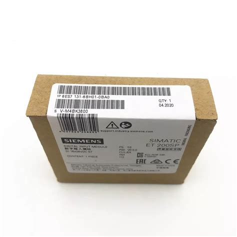 es bh ba Simatic Et sp数字输入模块di x v Dc标准西门子plc es