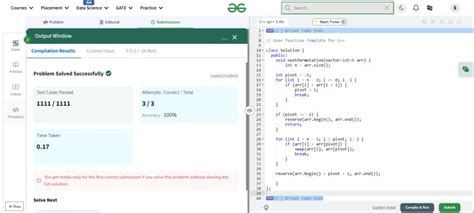 Geekstreak2025 Gfg160 Geekstreak2025 Geeksforgeeks Codingchallenge