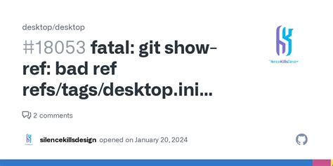 Fatal Git Show Ref Bad Ref Refstagsi 0000000000000000000000000000000000000000