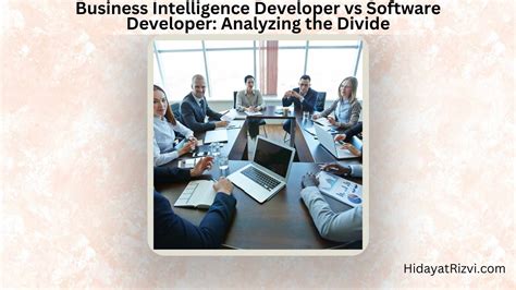 Business Intelligence Developer Vs Software Developer Analyzing The