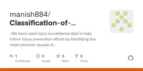 Github Manish884classification Of Accident Narratives For