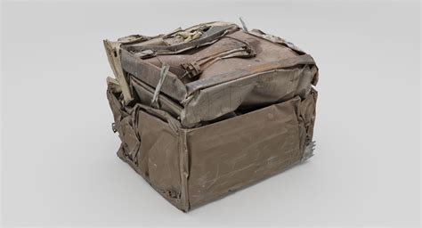 Crushed Scrap Metal 3d Scan 01 3d Model 79 Max Obj Free3d