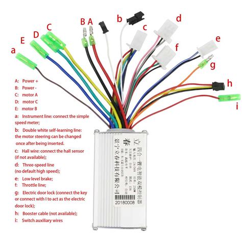Wiring Diagram For An Electric Bike Speed Controller