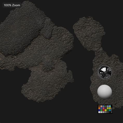 Road Repair Patch Texture Atlas Poliigon