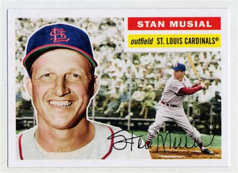 Stan Musial Stan Musial Baseball Cards Baseball