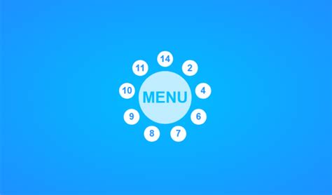 Amazing CSS Circle Menu Examples OnAirCode
