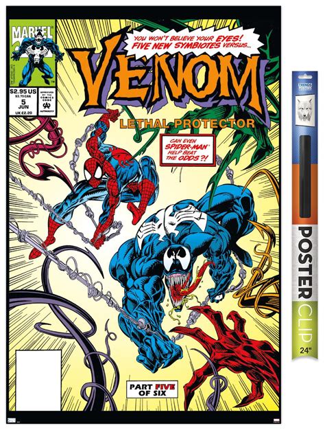Marvel Comics Venom Lethal Protector 5 Wall Poster 22375 X 34