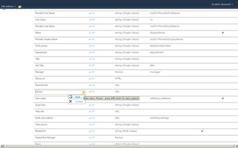 Sharepoint2010 Map User Profile To Active Directory