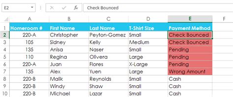 Excel 2013 Sorting Data