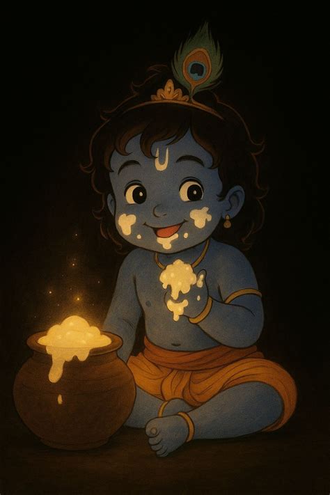 Makhan Chor Krishna Hd