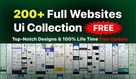 Web Templets Pack Premium High Quality Figma Ui Landing Page With Super Clean Figma