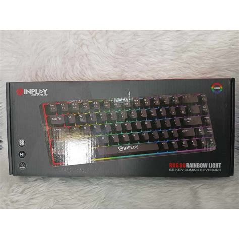 Inplay Bk680 Gaming Keyboard 68 Key Rgb Shopee Malaysia