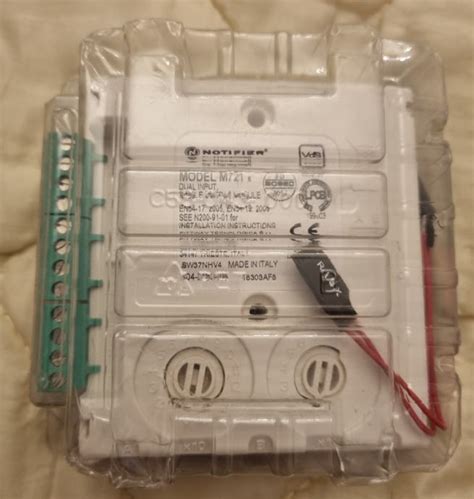 Notifier M721 Dvostruki Ulazni Modul S Izlazom DojavljivaČ