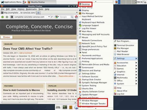 Ubuntu 11 10 Replacing The Unity Interface Complete Concrete Concise