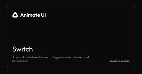 Switch Animate Ui
