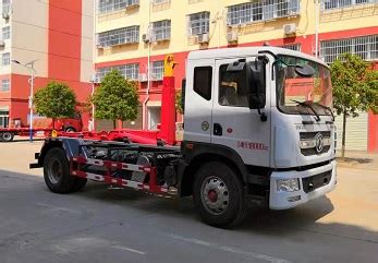 程力威牌clw5031zxxsc6型车厢可卸式垃圾车 拉臂垃圾车 随州领航汽车贸易有限公司