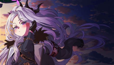 Safebooru 1girl Absurdres Adjusting Hair Aghanseonmul Ahoge Armband
