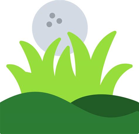 Grass Flat Icon 53935644 Vector Art At Vecteezy