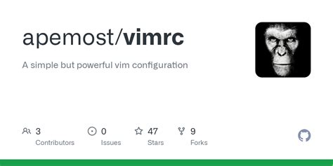 github apemost vimrc a simple but powerful vim configuration