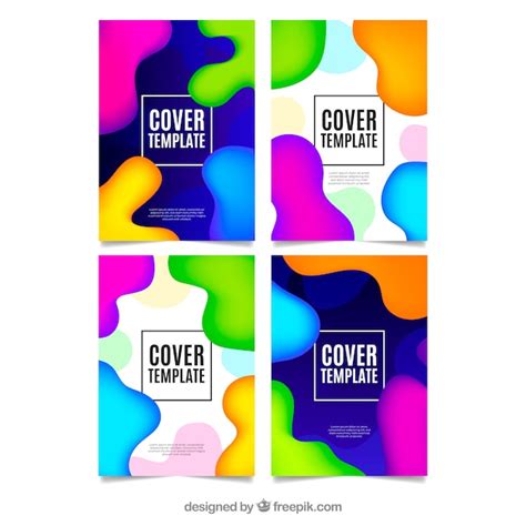 Vectores E Ilustraciones De Portadas Colores Para Descargar Gratis