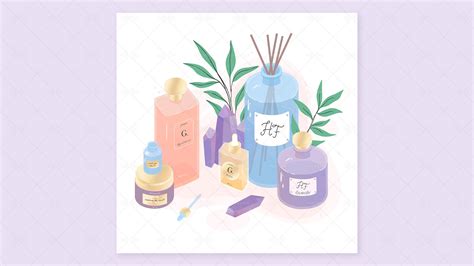 Beauty Routine And Decor Set Graphics Motion Array