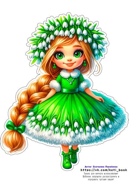 Бесплатный шаблон ДЕВОЧКА ВЕСНА 1 2 4 ЛИСТА ЗЕРКАЛЬНО Сохраняйте к себе чтобы не потерять