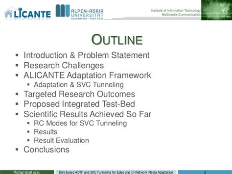 Distributed Adaptation Decision Taking Framework And Scalable Video C