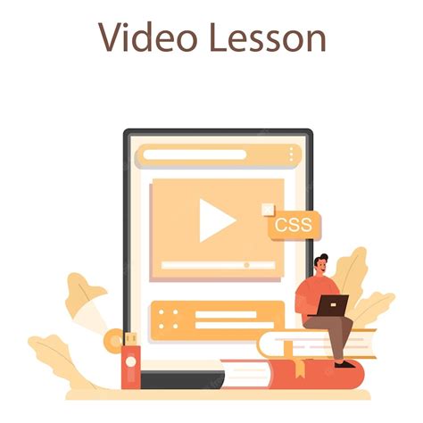 premium vector website development online service or platform building and development process