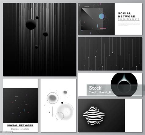 커버 디자인 웹 사이트 디자인 웹 사이트 배경 또는 광고 모형을위한 인기있는 형식으로 현대 소셜 네트워크 모형의 벡터 레이아웃 기술 과학 미래 배경 우주 천문학 개념 0명에