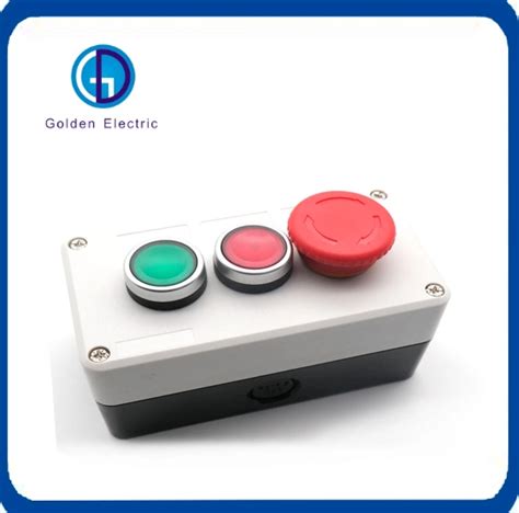 Yueqing Bx3 Push Button Control Stations Emergency Stop Switch Electric Switch Box And
