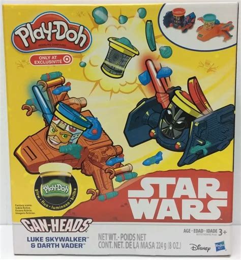 X Wing Fighter Luke Skywalker And Darth Vader Star Wars Play Doh