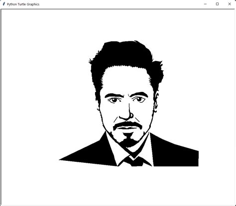 Draw Iron Man Face Using Lines Of Python Code Techdecode Tutorials