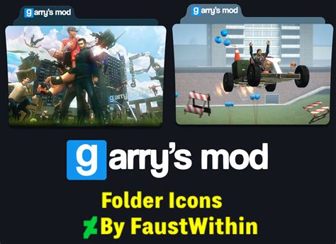 Garrys Mod Folder Icons By Faustwithin On Deviantart