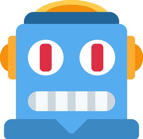 Robot Discord Robot Emoji Full Size Png Clipart Images Download