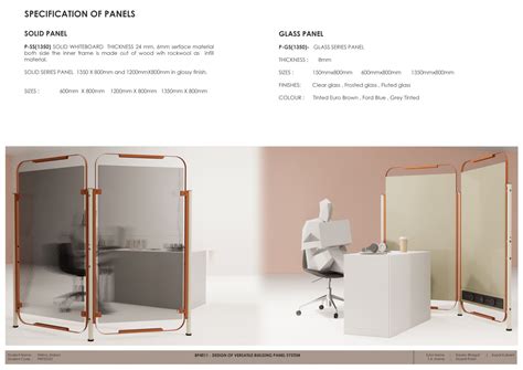 Modular Panel System For Co Working Space CEPT Portfolio